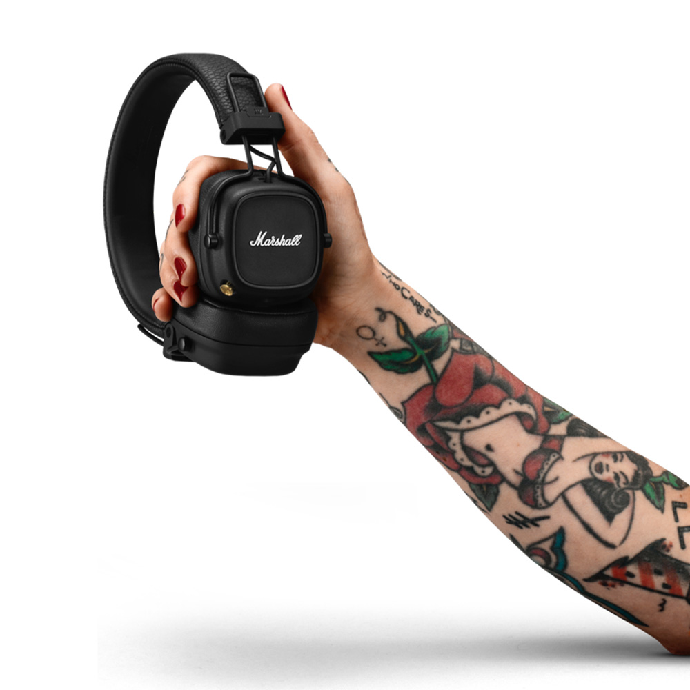Наушники Marshall Major IV Black купить в Москве, цена 9990 руб. в ...